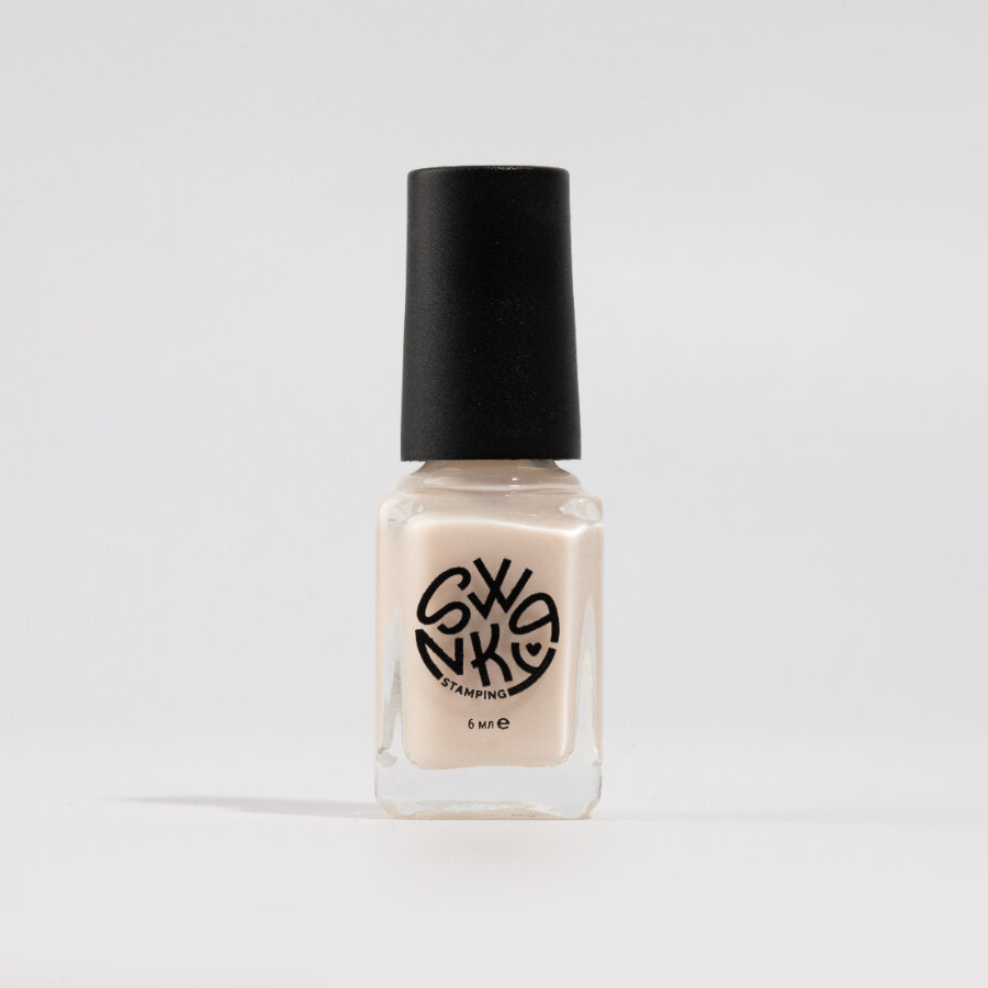 Лак для ногтей Swanky Stamping №01, 6 мл