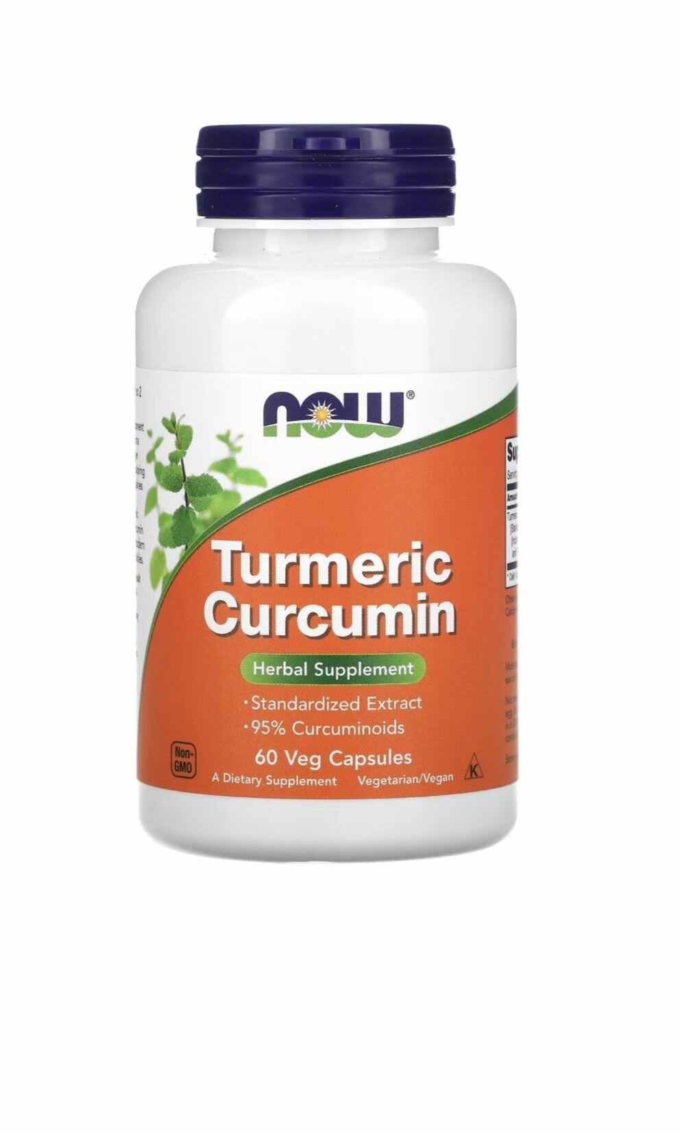 Экстракт Корня Куркумы NOW Turmeric Curcumin 665 mg 60 капсул