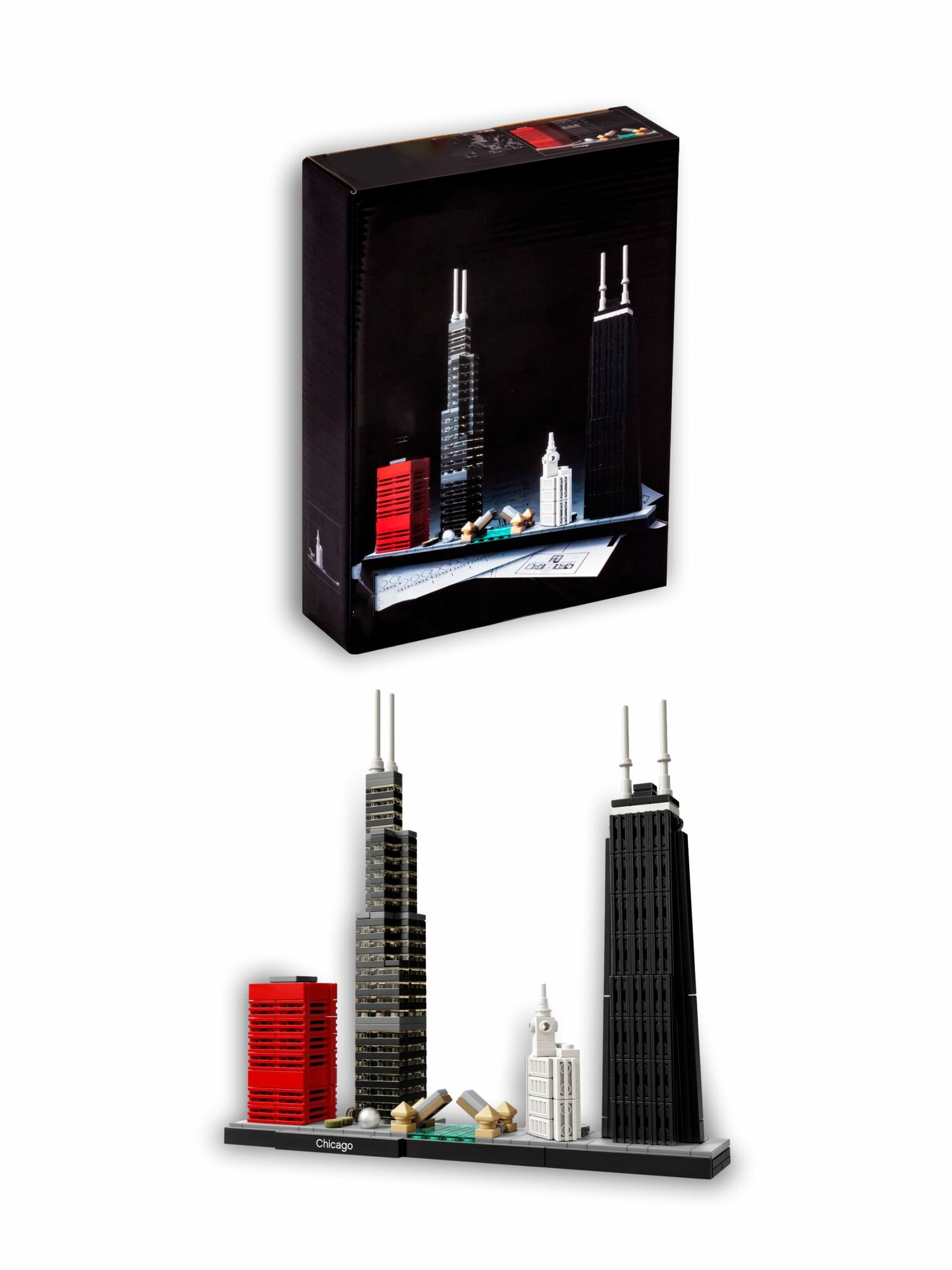 Конструктор Архитектура город Чикаго / Architecture Chicago / 444 детали
