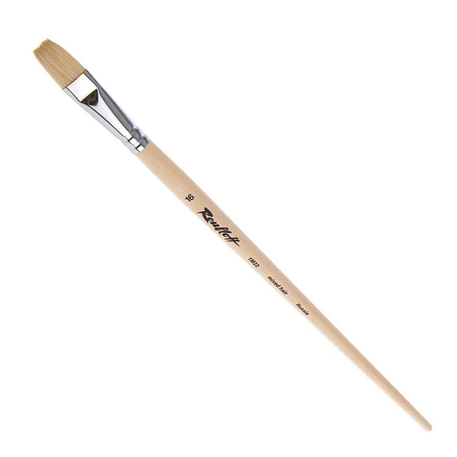 Кисть Roubloff щетина плоская №16 серия 1622