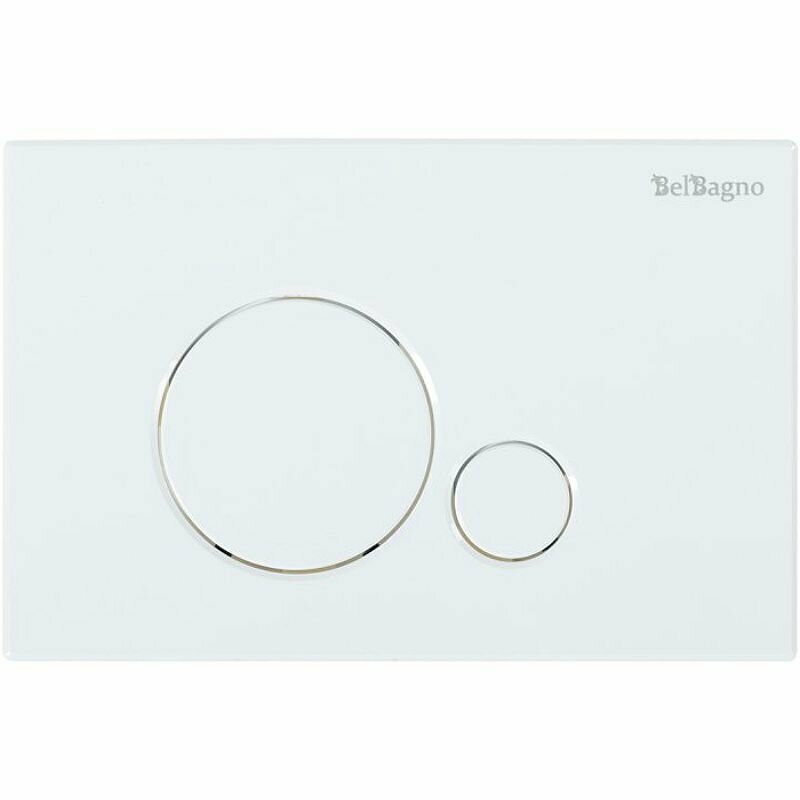 Кнопка смыва BelBagno Sfera BB014-SR-BIANCO, белая