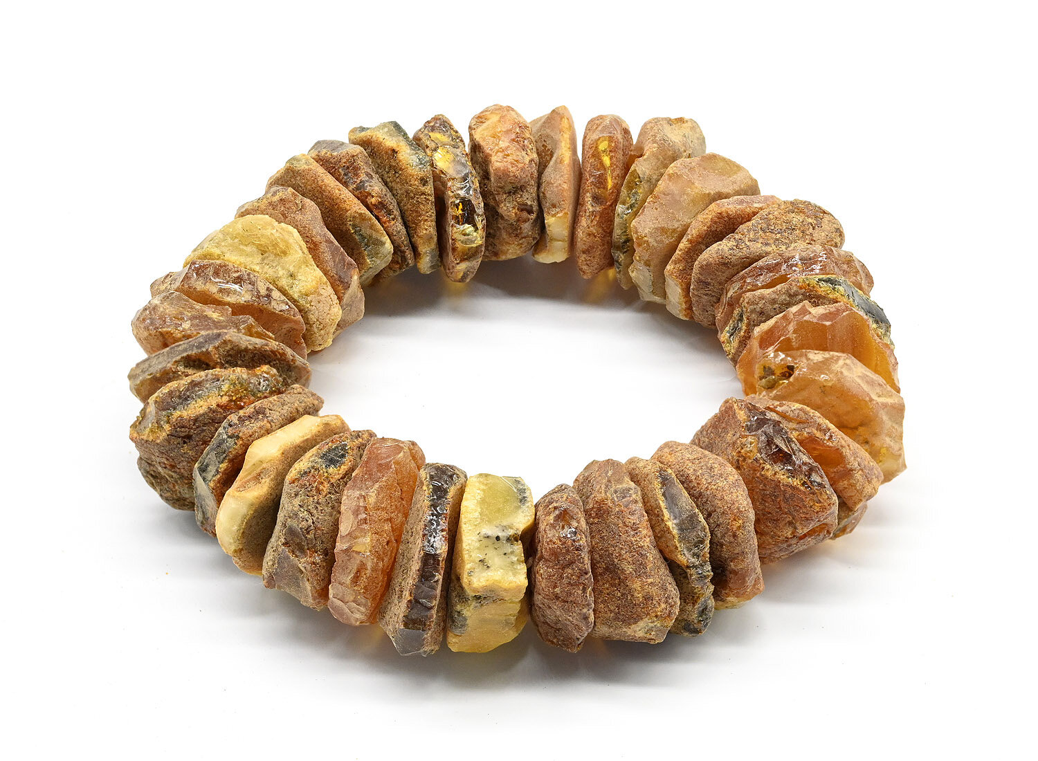 Браслет, янтарь