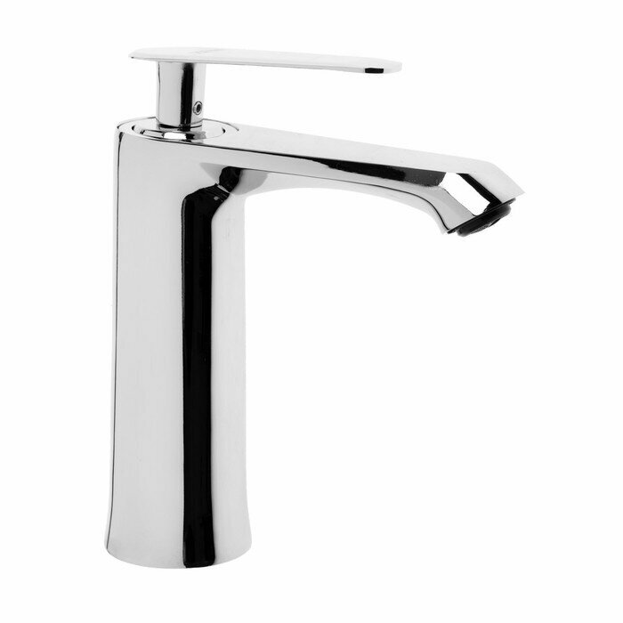 Смеситель для раковины ZEIN Z3832, однорычажный, высота излива 12 см, хром, 9932140