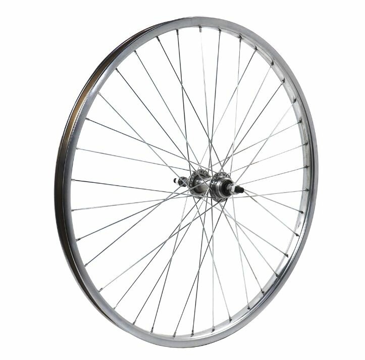 Обод 26" задний (хром) на гайках спорт