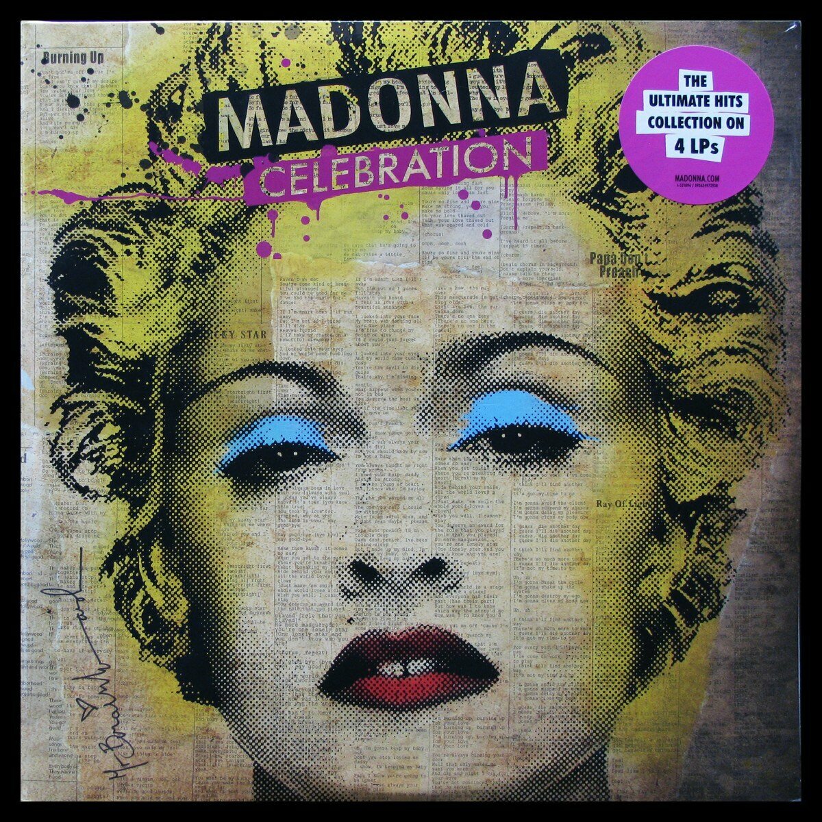 Виниловая пластинка Warner Madonna – Celebration ( 4LP)