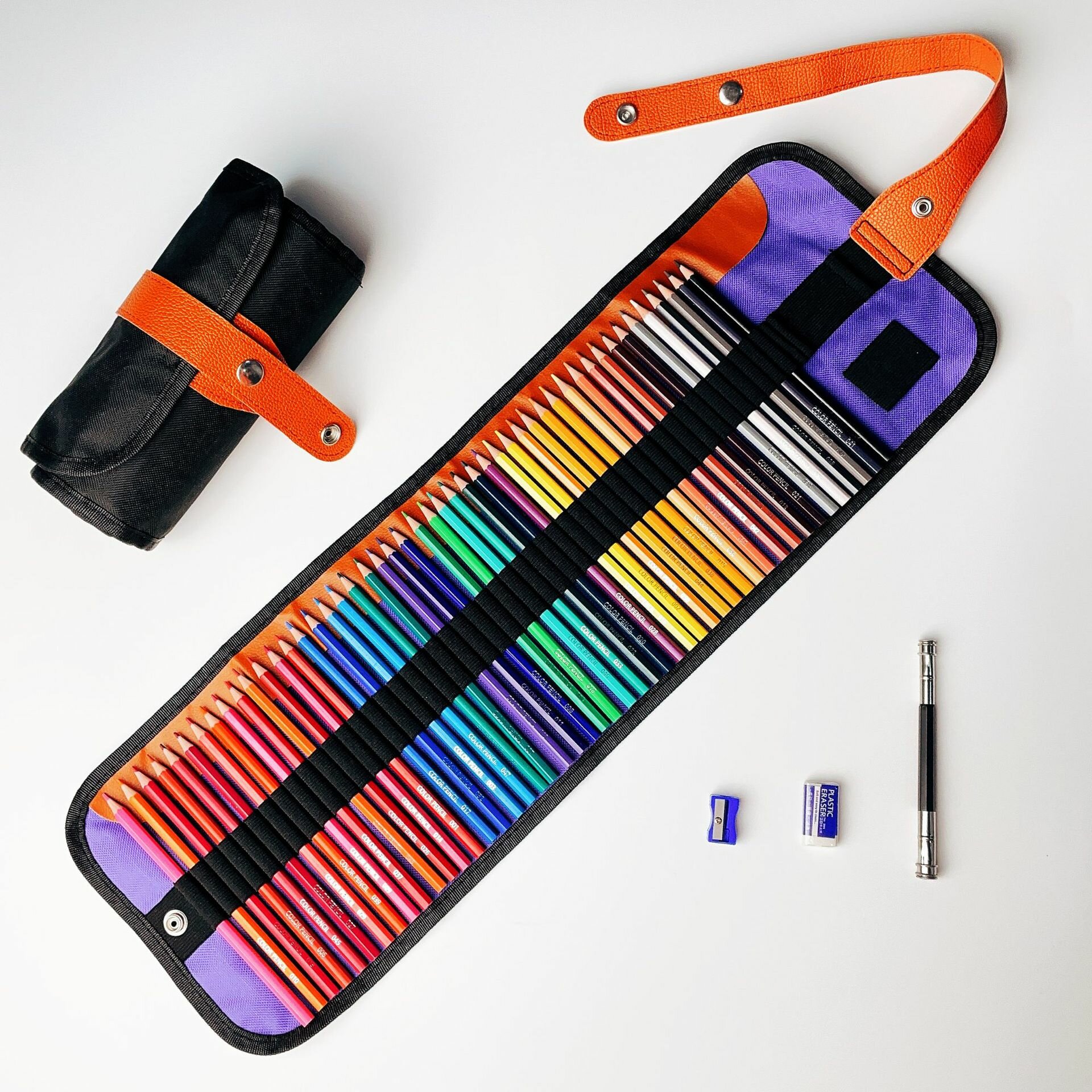 72 цвета водорастворимых цветных карандашей, шестигранные масляные цветные карандаши для взрослых и студентов, набор для художественного рисования