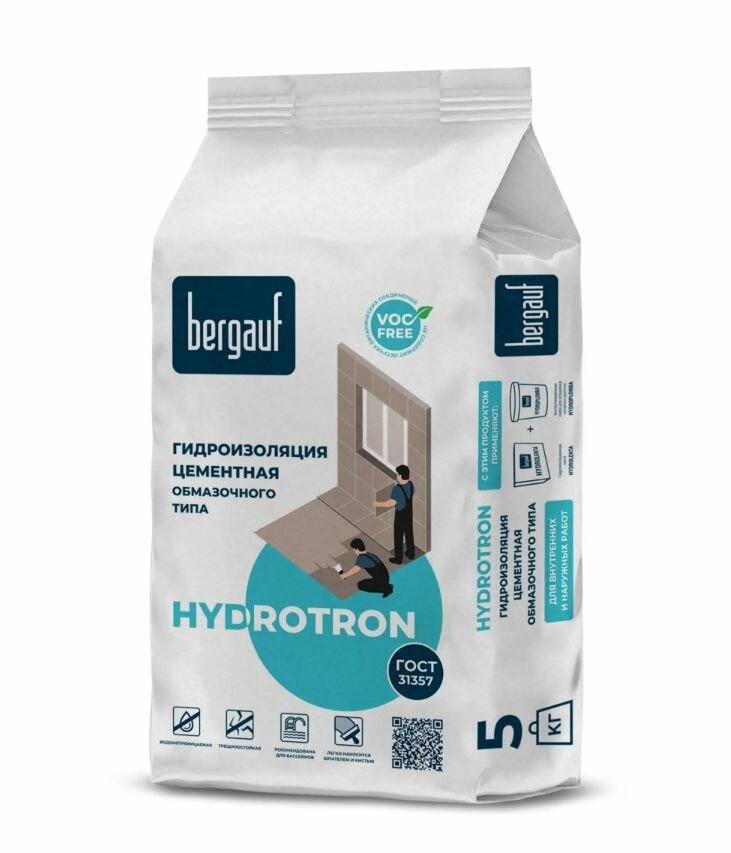 Гидроизоляция Bergauf Hydrotron 5 кг