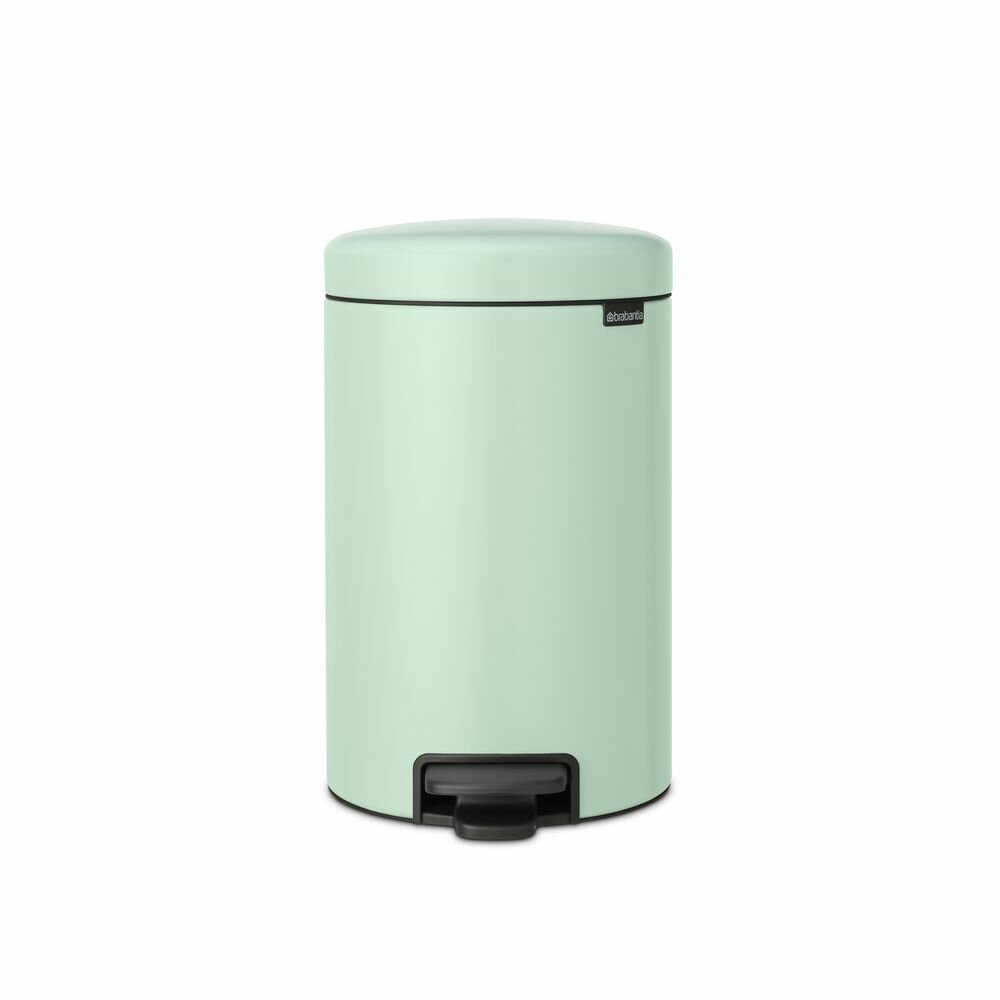 Бак мусорный Brabantia "NewIcon" с педалью мятно-голубой 12л 233906