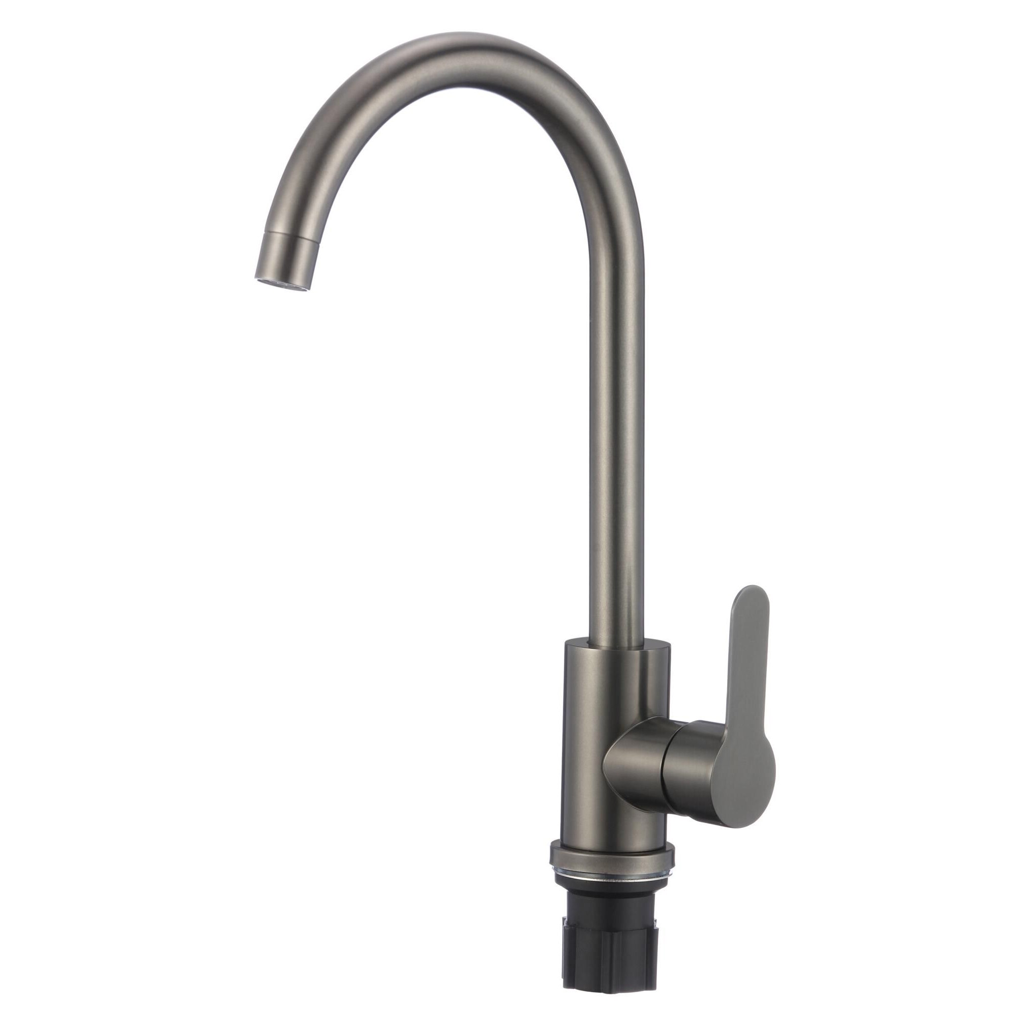 Смеситель для кухни Fmark FS8232Q, графит