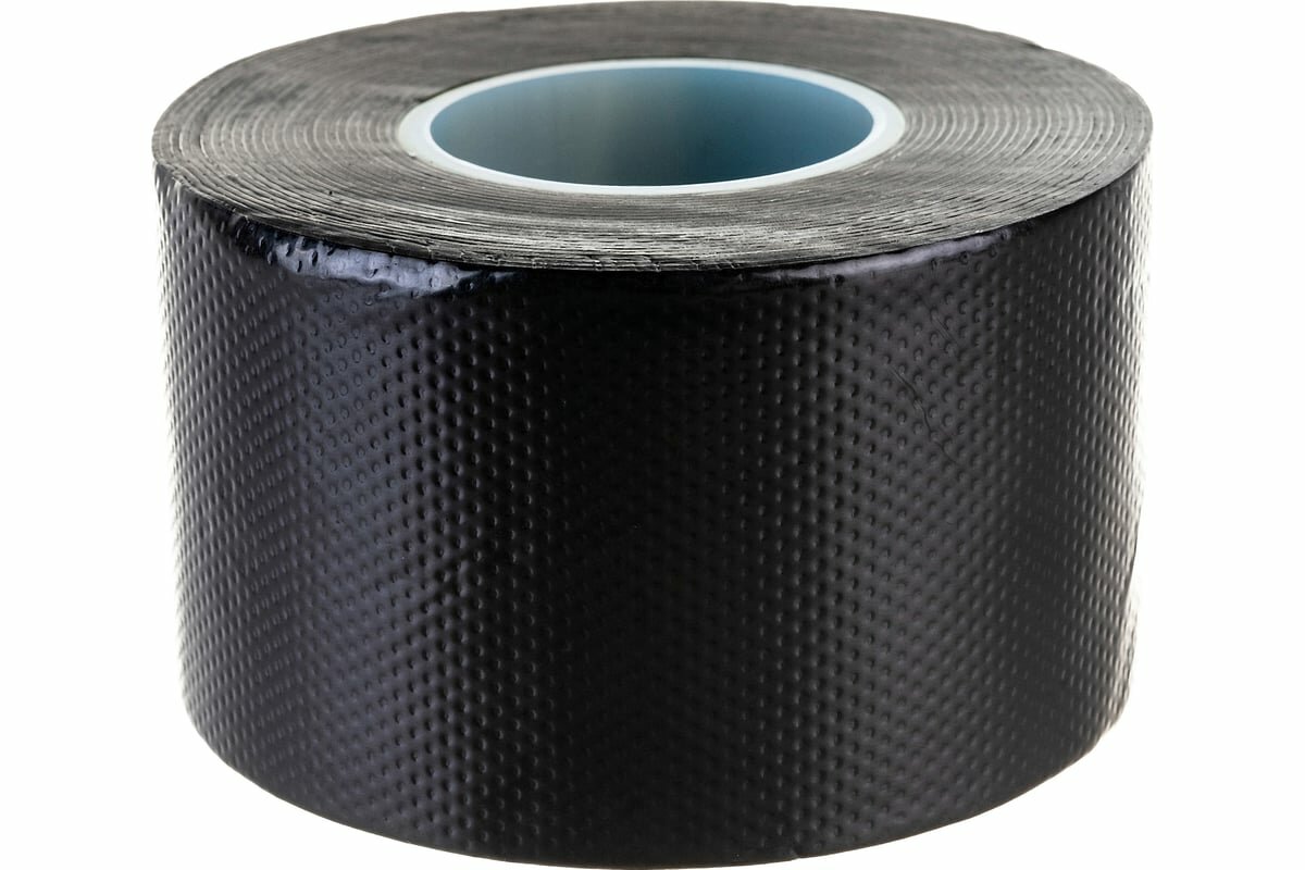FIT Изолента самовулканизирующаяся 10000 В, Профи, бутилкаучук 50 мм х 0,8 мм х 5 м ( черная ) 10983