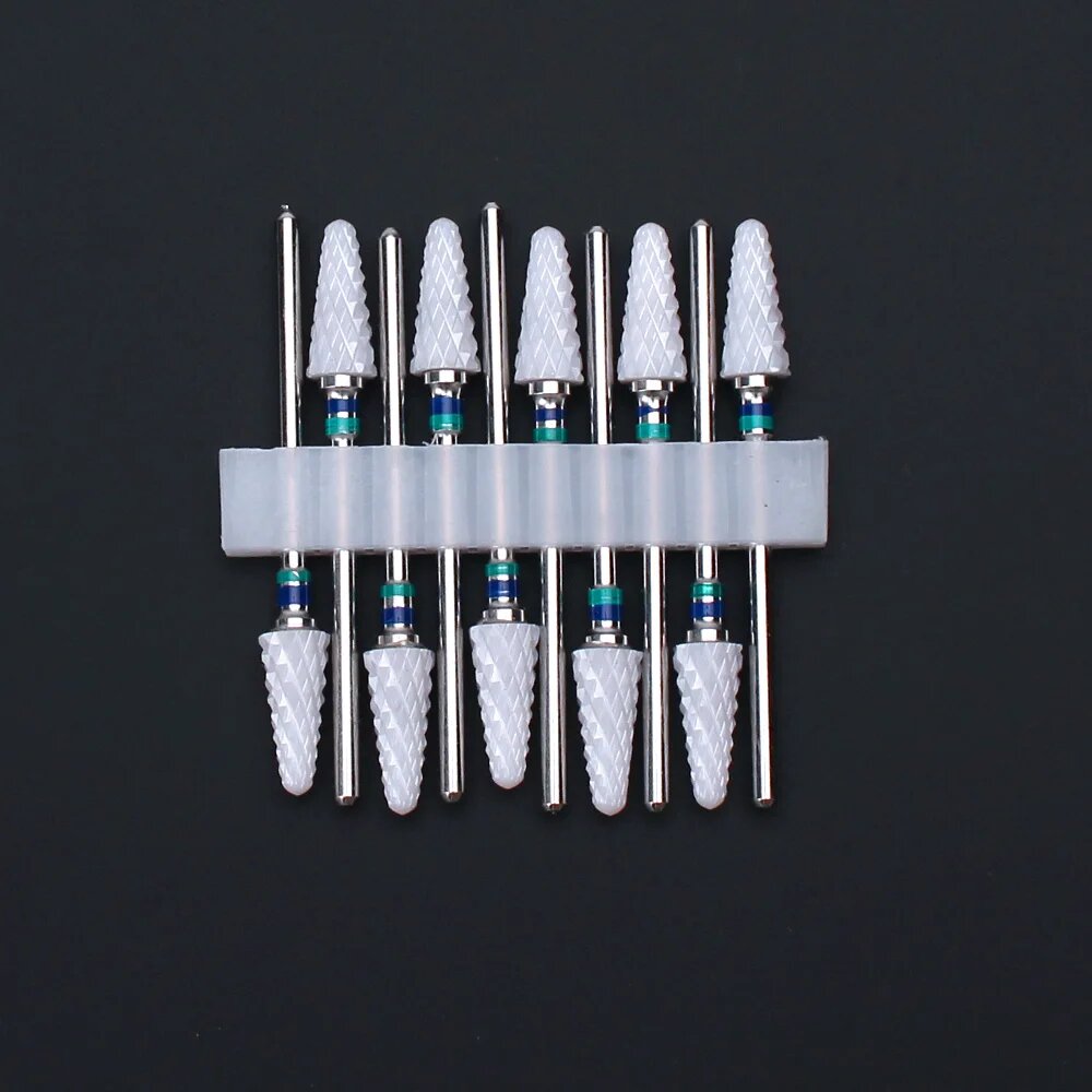 Набор фрез для ногтей Crazybeaut, 10 шт. 10pc-E18A