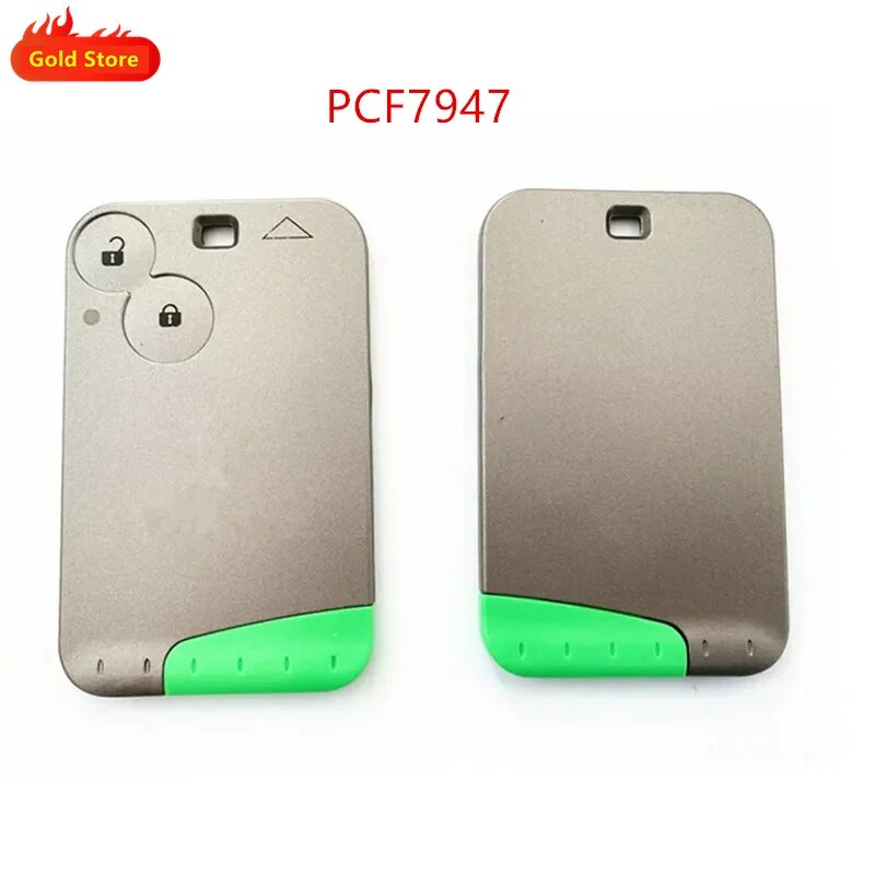 2-кнопочный дистанционный ключ PCF7947 чип 433 МГц подходит для Renault Laguna Espace 2001-2006 3pcs