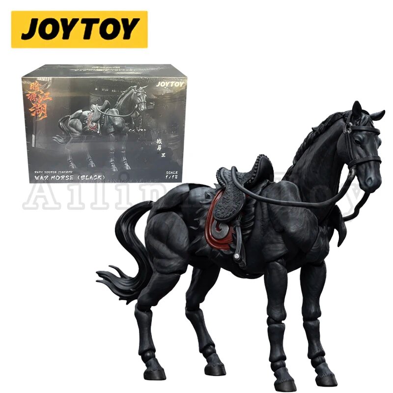 JOY TOY War Horse Black Фигурка лошади