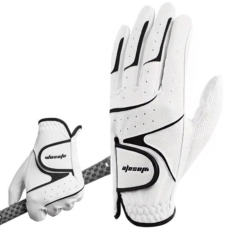 Перчатки для гольфа "Нано", мужские, XL, импортные, нескользящие, из искусственной кожи