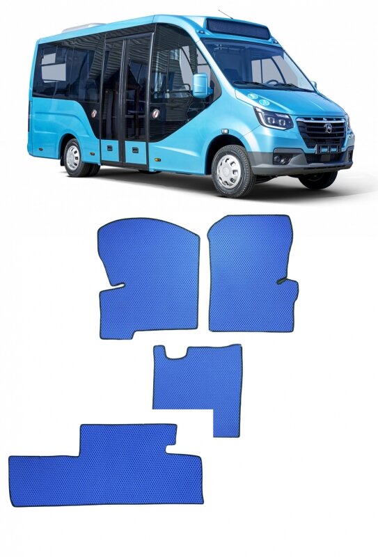 Газель City 2020 - н. в. коврики EVA Smart Комплект в салон