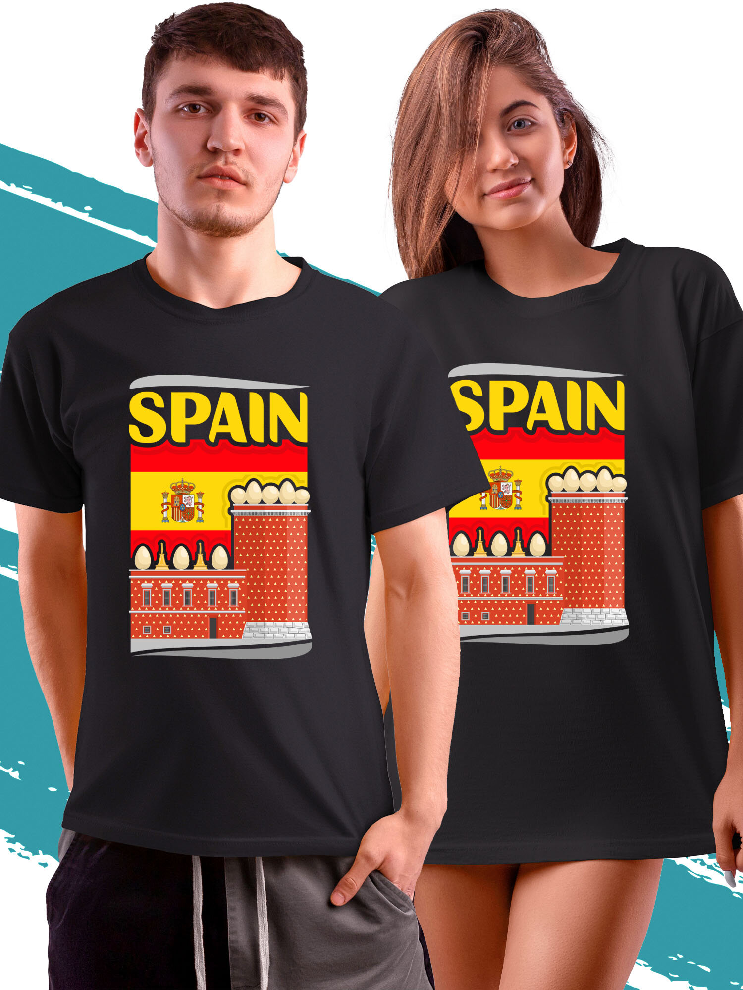 Футболка флаг Испании Spain