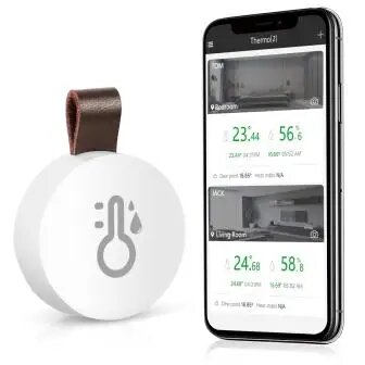 Беспроводной термометр-гигрометр ORIA Bluetooth, Цвет: 1PC