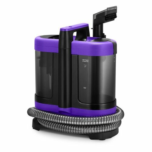 Моющий пылесос KitFort КТ-5213, 450Вт, черный/фиолетовый