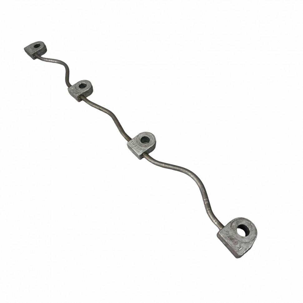 240-1104320-А2-02 Трубка топливная Д-243, МТЗ дренажная форсунок фитинги алюм. оригинальная запчасть ОАО ММЗ