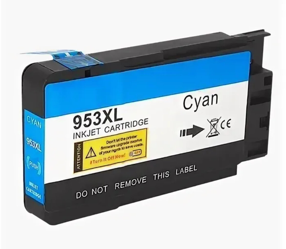 Картридж для HP 953XL голубой F6U16AE (версия чипа от 1 марта 2026 г.)