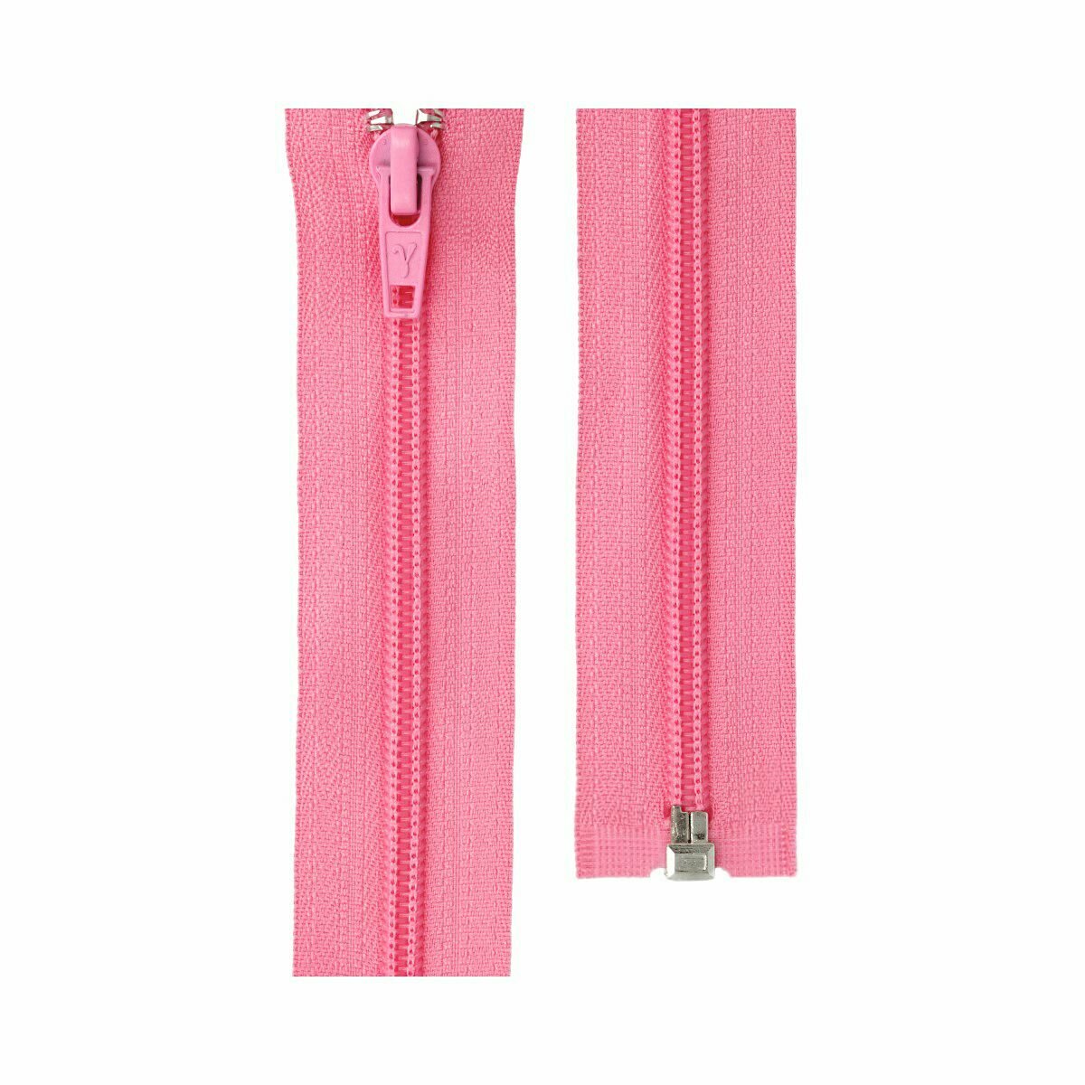 Молния 10 шт. спираль 65 см тип 5 разъёмная однозамковая №140 ярко-розовый