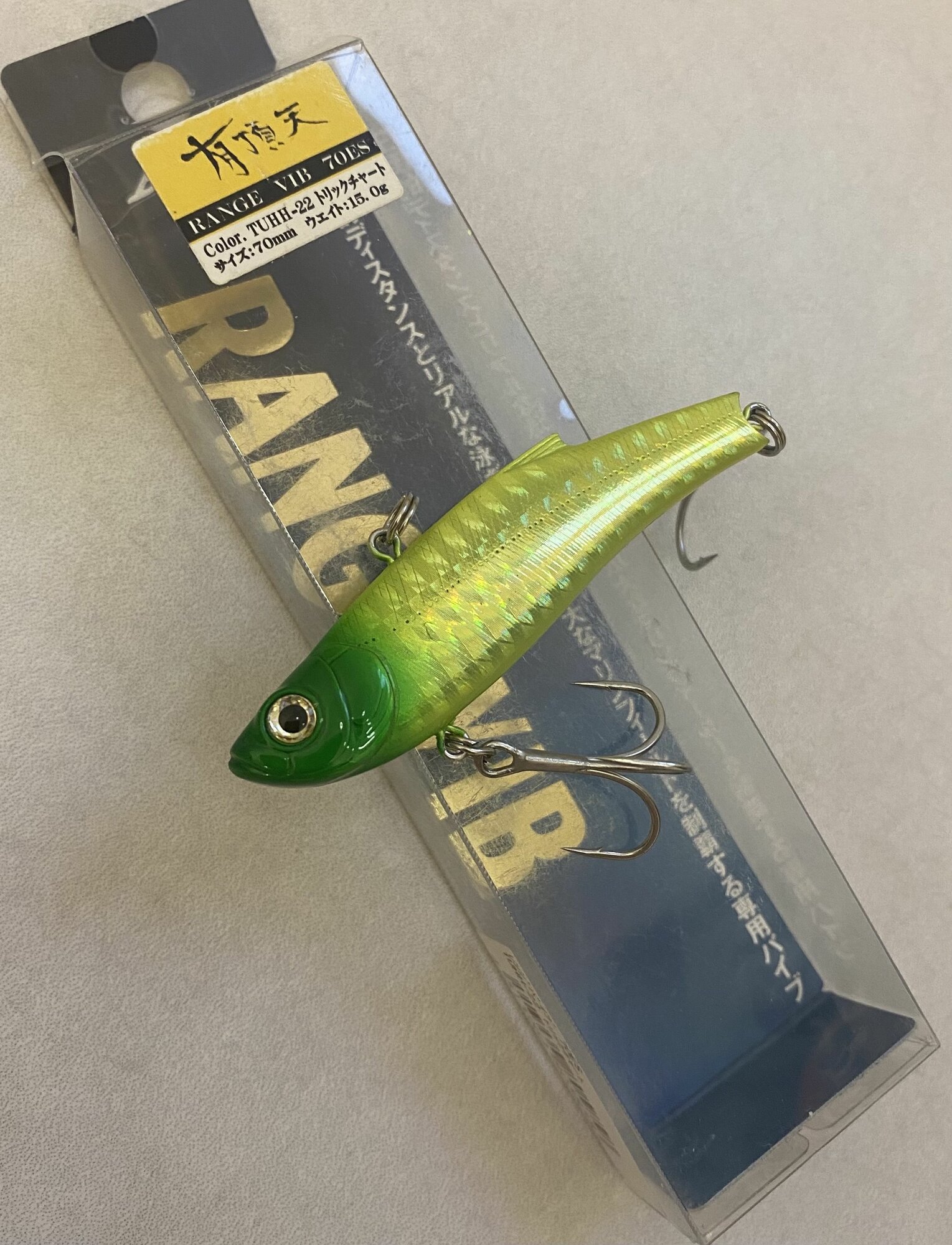 Раттлин Bassday Range Vib 70ES 15g Редкий цвет TUHH-22 #хищние