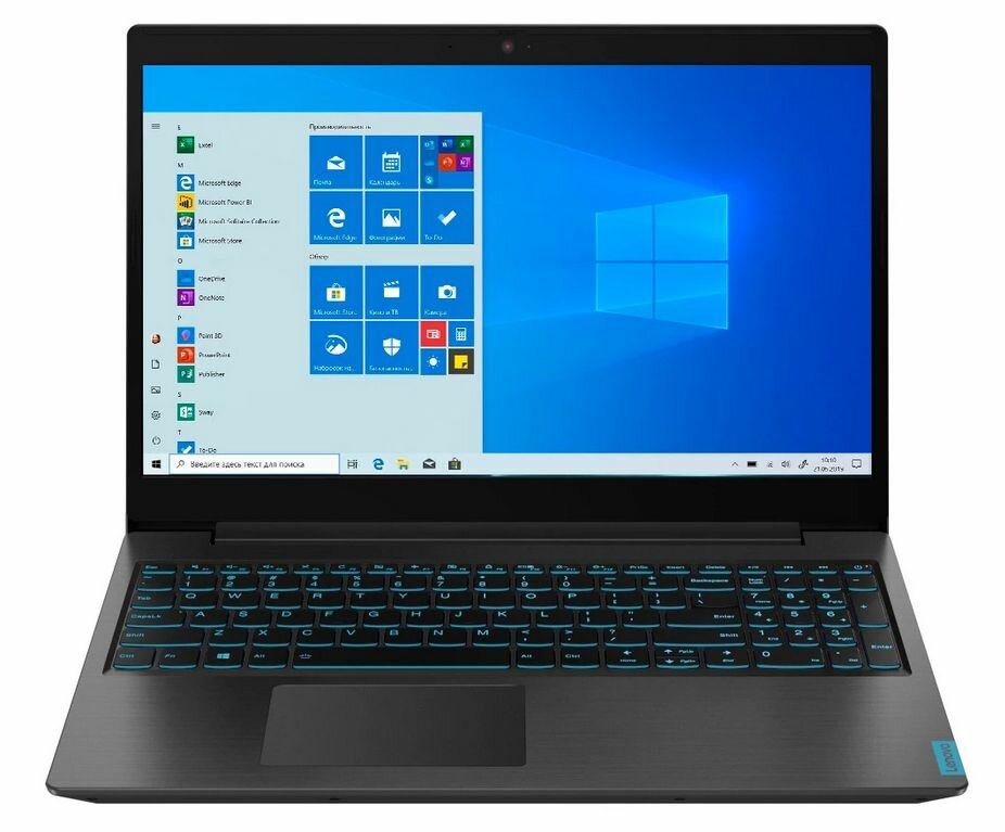 15,6" Ноутбук Lenovo IdeaPad Gaming L340-15IRH (81LK01RKRK) черный - 1920x1080, IPS, Intel Core i5-9300H, ядра: 4 x 2,4 ГГц, 8 ГБ, SSD 512 ГБ, NVIDIA GeForce GTX 1650 (4 ГБ), W10Pro