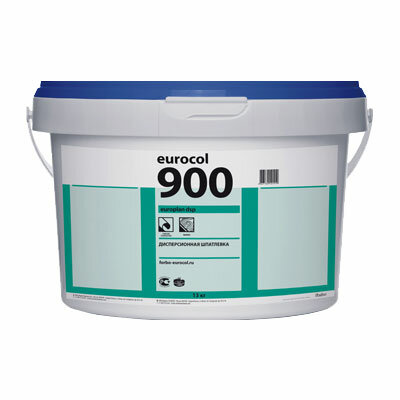 Шпаклевка Europlan DSP Forbo Eurocol Polaris 900, водная, эластичная, бесцветная, 10 кг
