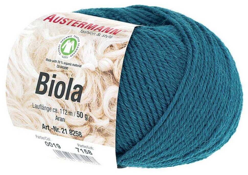 Пряжа Austermann 98258 Biola 50 г 112 м #0019
