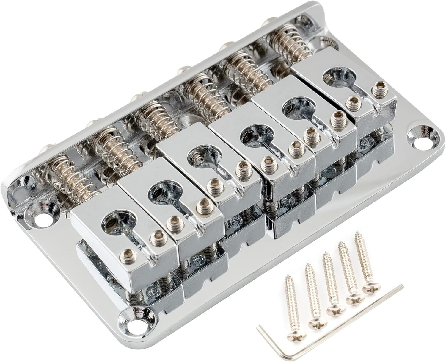 Бридж фиксированный Musiclily MX2602CR, хром