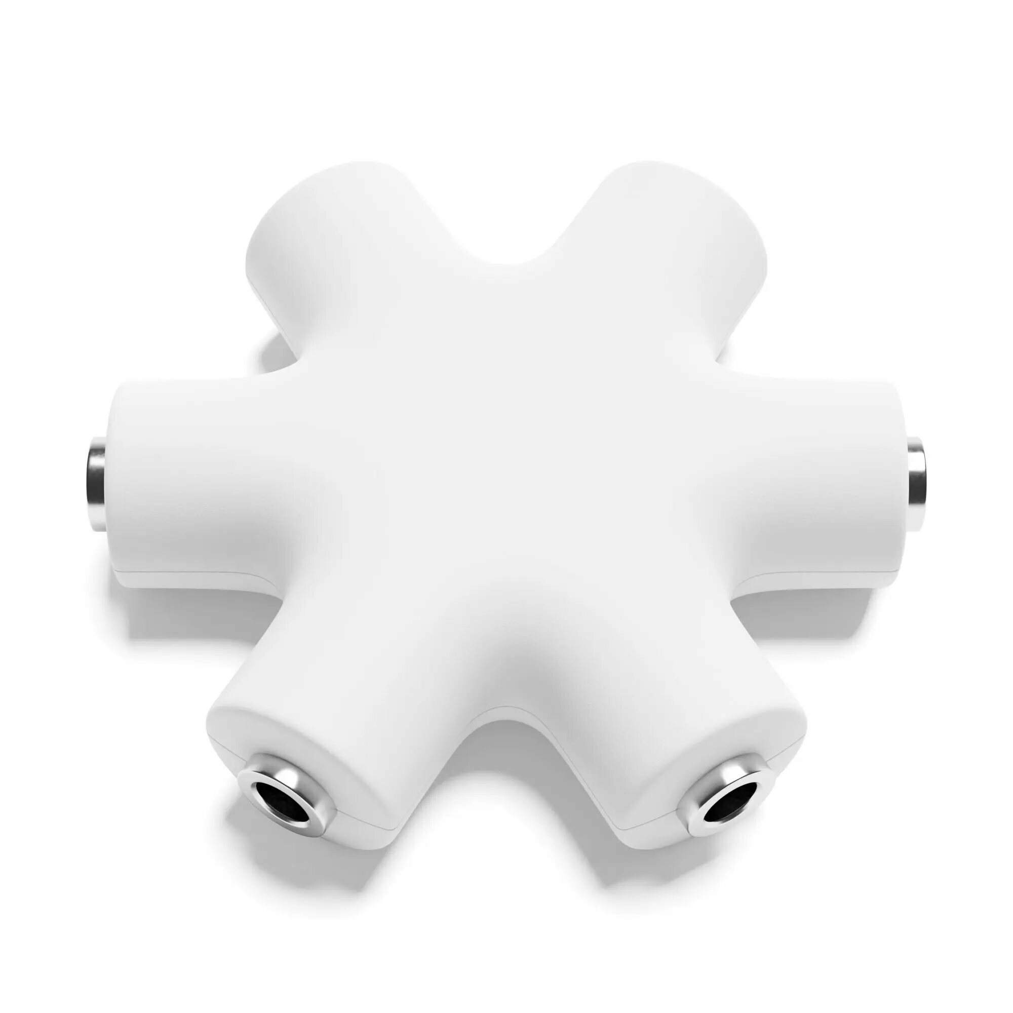 ExcelValley Моно Патч Кабель Сплиттер 3,5мм 1/8" Eurorack белый