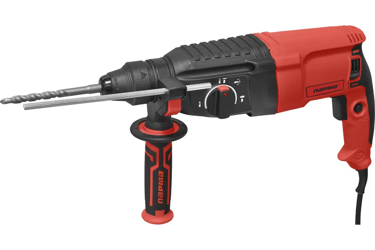 Перфоратор сетевой парма П-01-26/900ЭР 02.027.00004, 900 Вт, 4900 уд/мин, 3 Дж, кейс