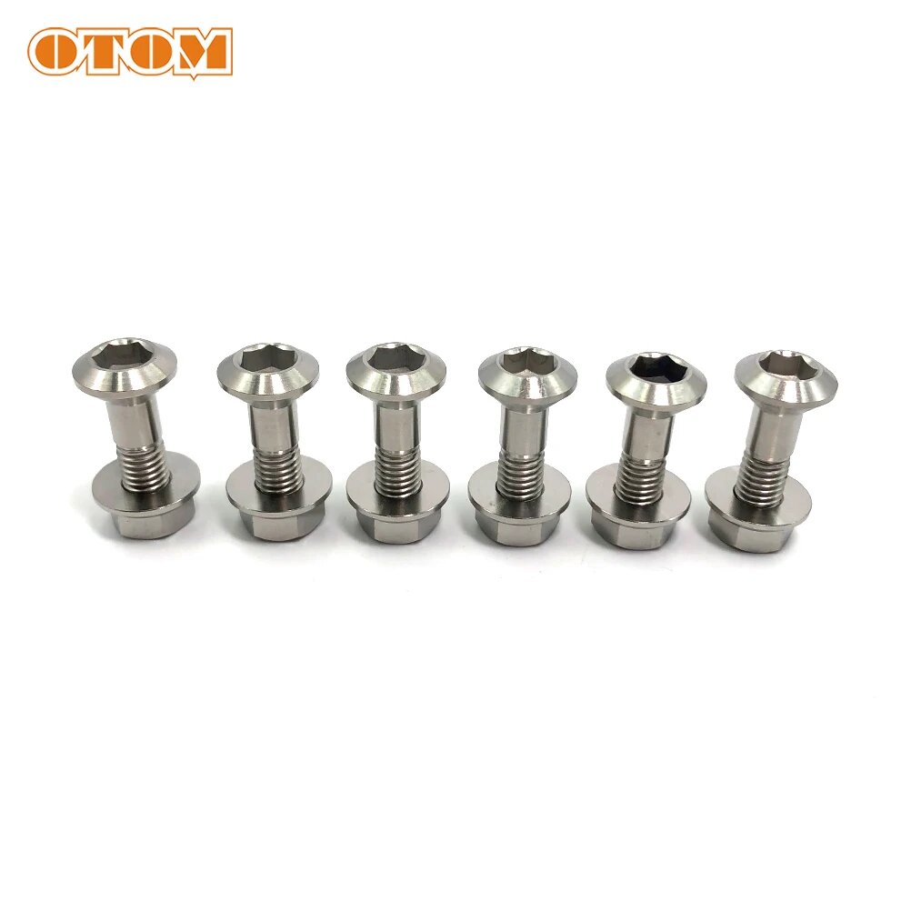 Болты из титанового сплава OTOM M8*1.25 для мотоцикла KTM CRF KXF Original