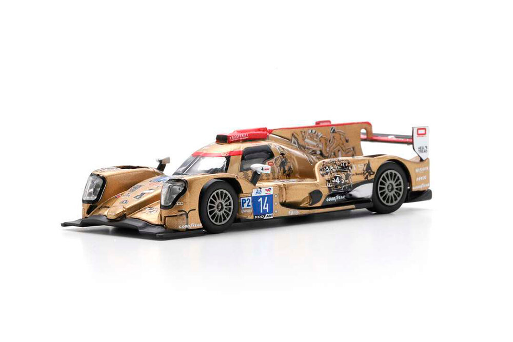 Oreca 07 gibson NO.14 nielsen racing le mans 24H 2023 r. sales m. beche b. hanley (длина модели 6-10 см)