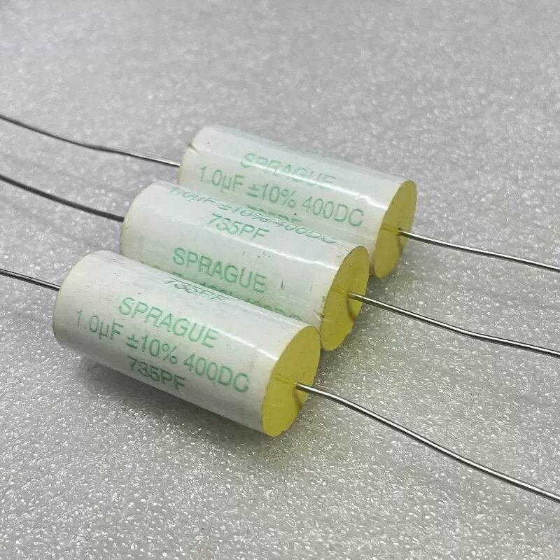 SPRAGUE 735PF 400V 1UF 1.0UF 105K Кроссовер Аудио Винтаж Фильм Конденсаторы 1шт цена