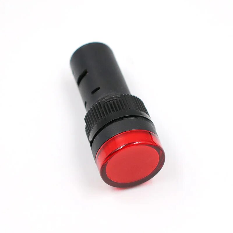 Светодиодный индикатор AD16-16DS 16мм Красный, 220 В