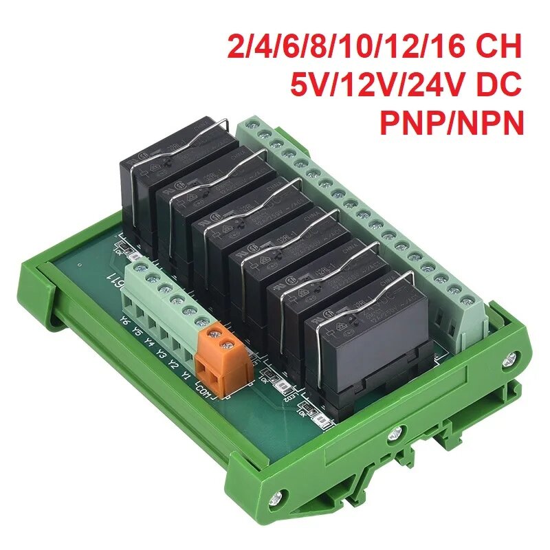 Релейный модуль ПЛК 12 Channel, 24VDC