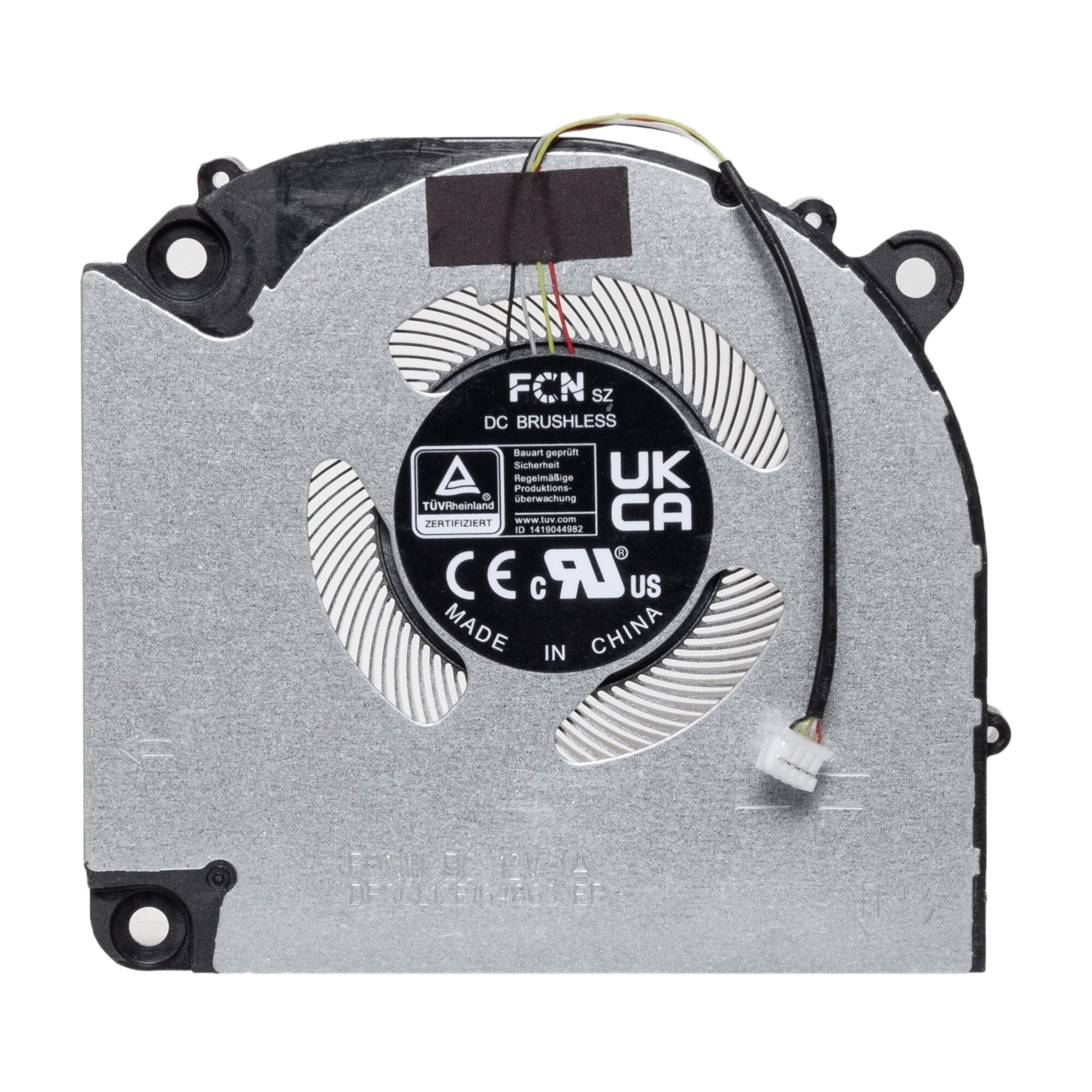 Кулер для ноутбука Thunderobot 911 Plus G3 Pro / Thunderobot 911 Plus G3 Pro 7 / Thunderobot 911 Plus G2 Max / ARDOR GAMING NEO G17-I5ND303 / ARDOR GAMING NEO G17-I7ND307 / ARDOR GAMING NEO G15-I7ND306 / HASEE Z8D6 / HASEE Z7D6 - 12V, 4 pin, CPU