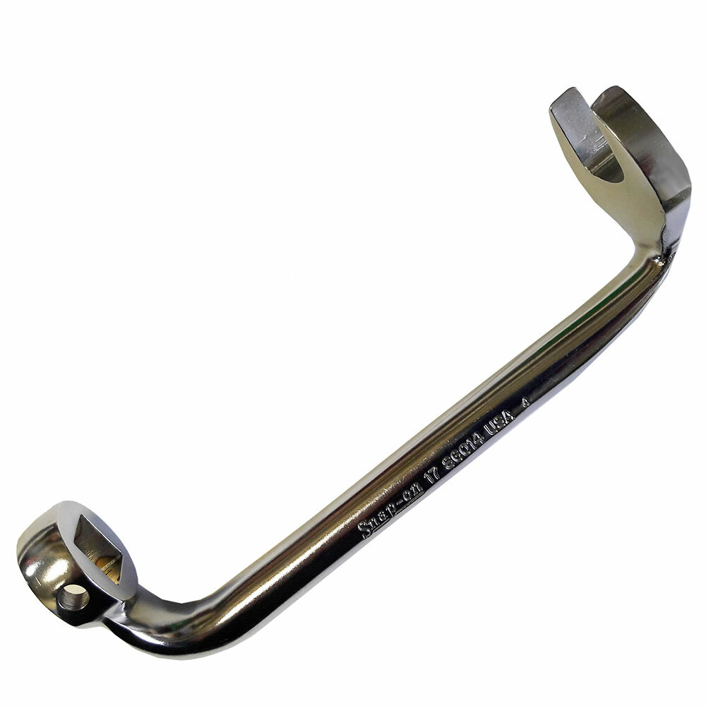 Ключ рожковый специальный Snap-on 17мм, квадрат 1/2" для регулировки клапанов Mercedes S6014