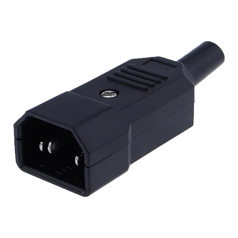 Черный IEC C13 женский сетевой разъем 1