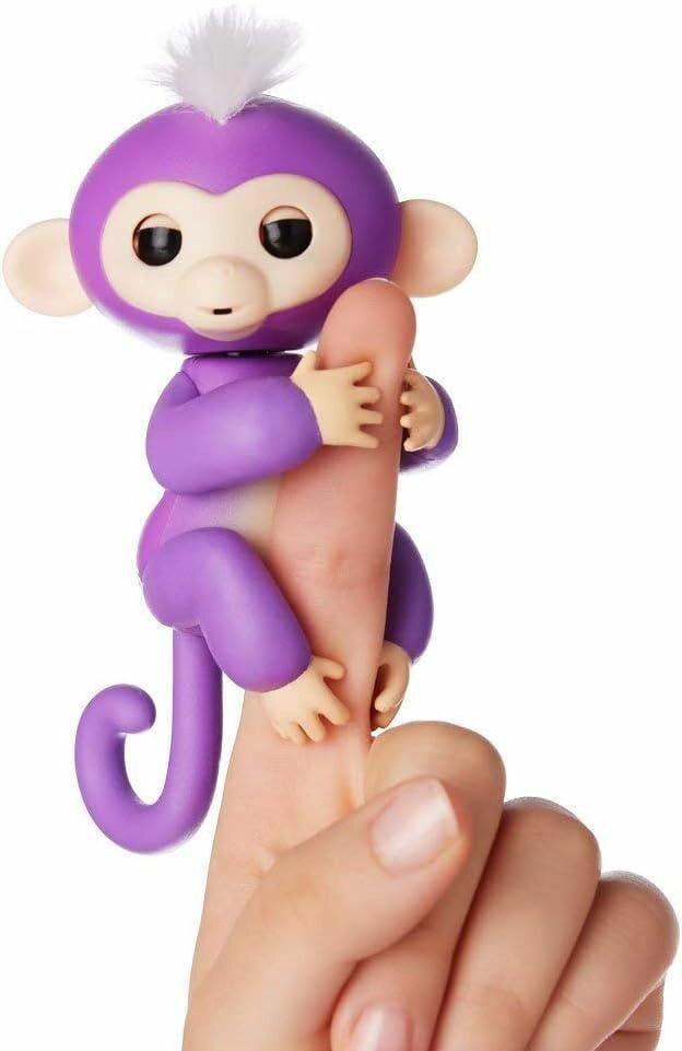 Интерактивная игрушка WowWee Fingerlings - Interactive Baby Monkey - 40 движениями и звуками