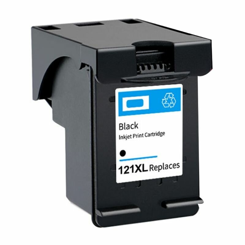 (1 набор) Совместимые картриджи для HP 121/121XL (чернила) - черный