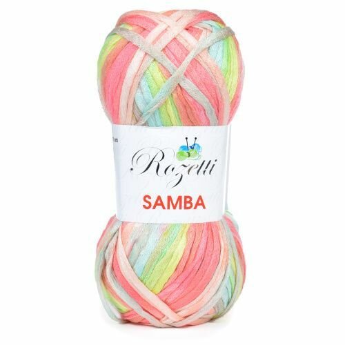 Пряжа Rozetti Samba цвет 208-10 (100г/147м, упаковка 5 мотков)