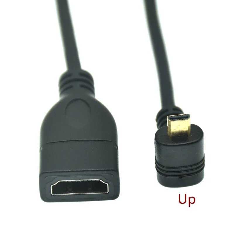 Мини HDMI - HDMI переходник, Цвет: micro hdmi up