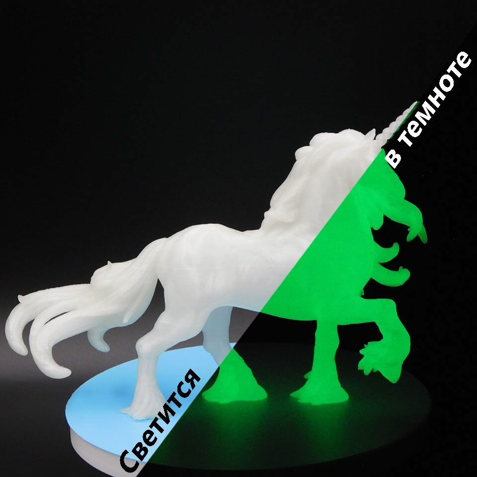 Светящийся Единорог/Статуэтка