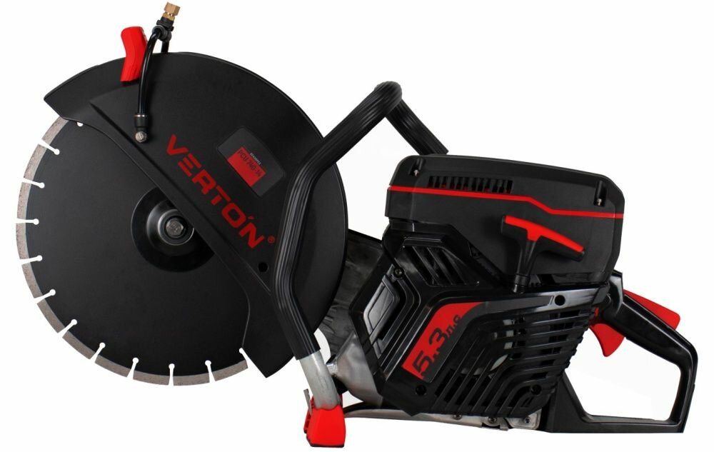 Бензорез Verton PCU-740-14, мощность 5.3 л. с, глубина реза 125мм