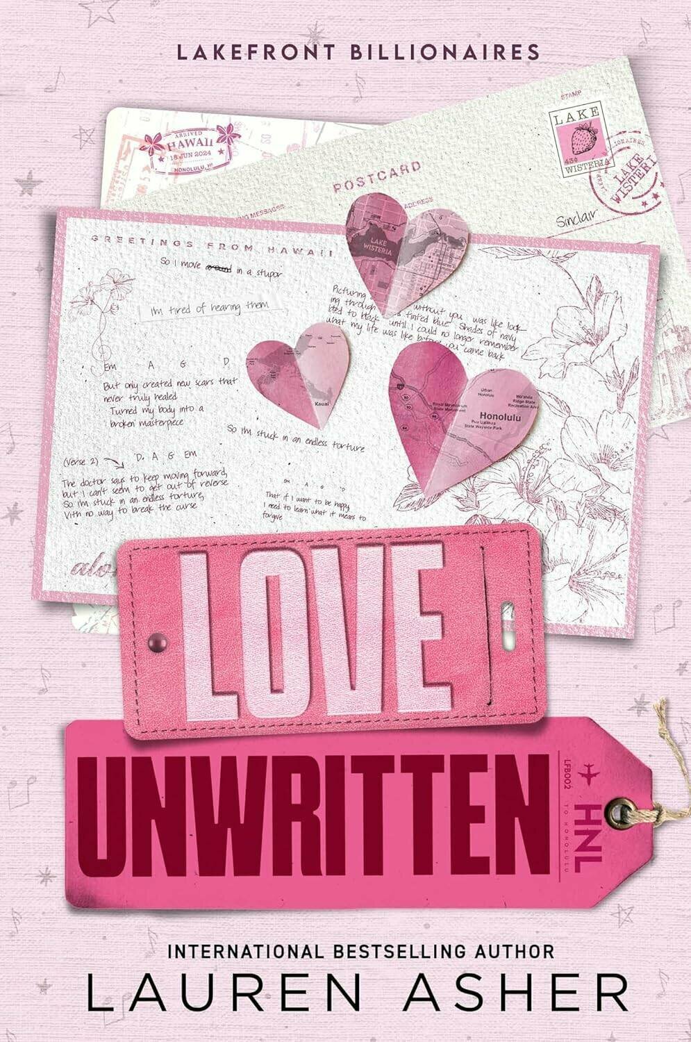 Lauren Asher. Love Unwritten (Lauren Asher) Любовь не написанная (Лорен Эшер) /Книги на английском языке