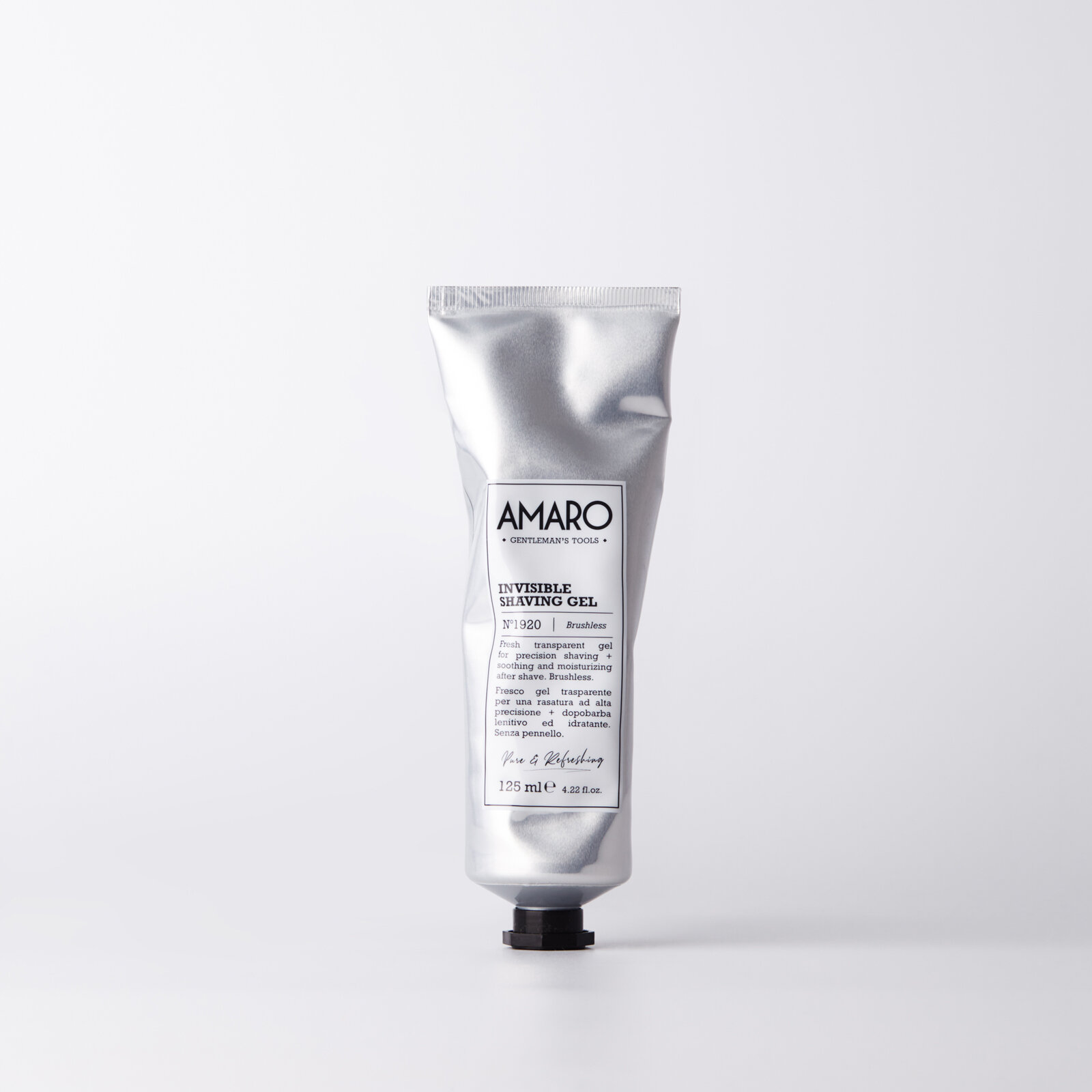 FarmaVitа Гель прозрачный для бритья Invisible Shaving Gel Amaro, 125 мл