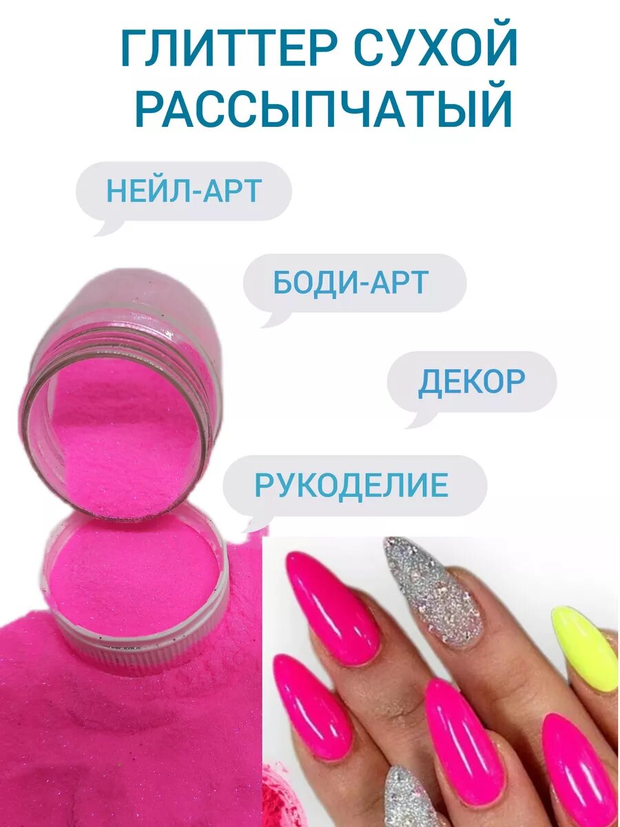 Глиттеры сухие