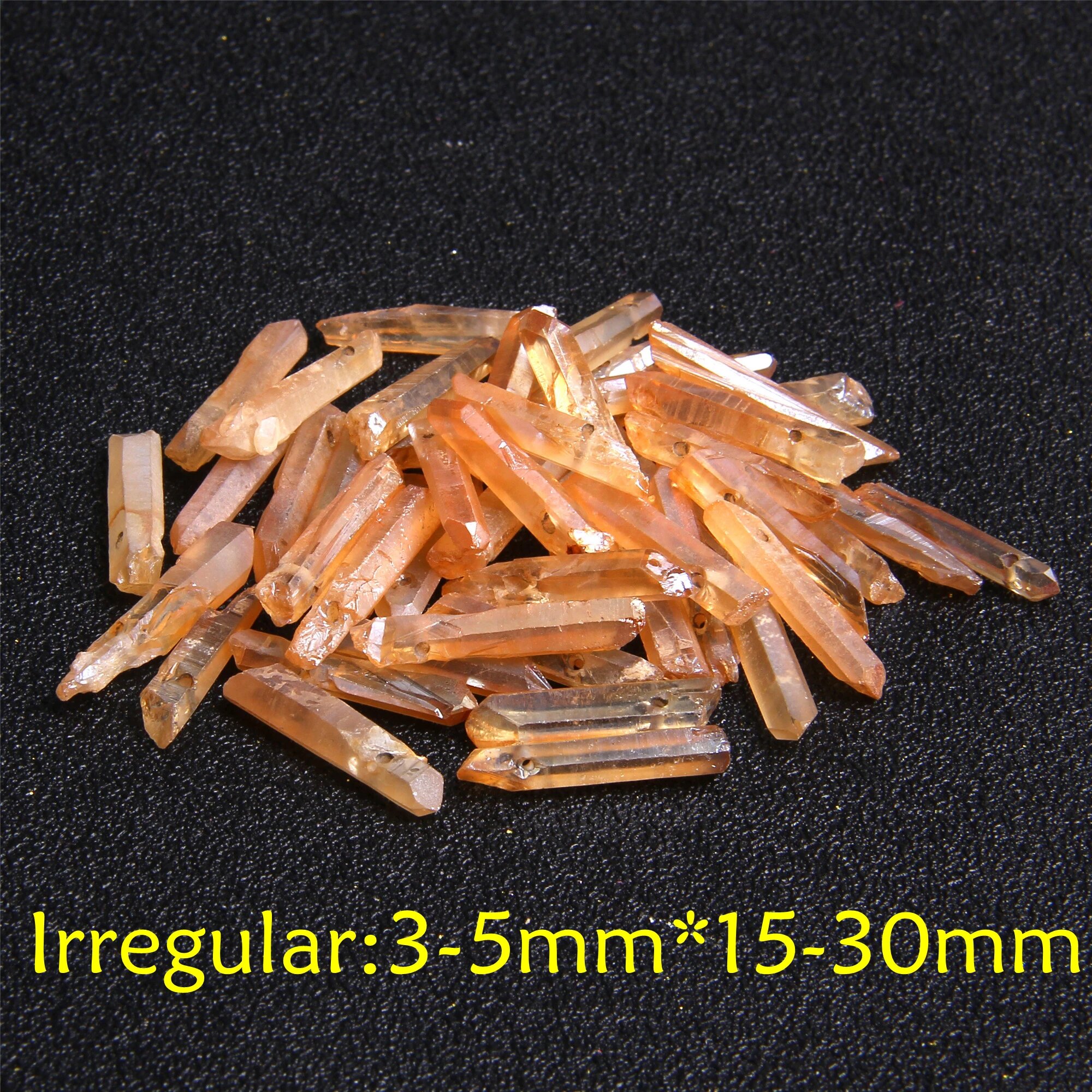 Кварц-кристаллы, 30шт, Цвет: NO.7, 3-5*15-30мм